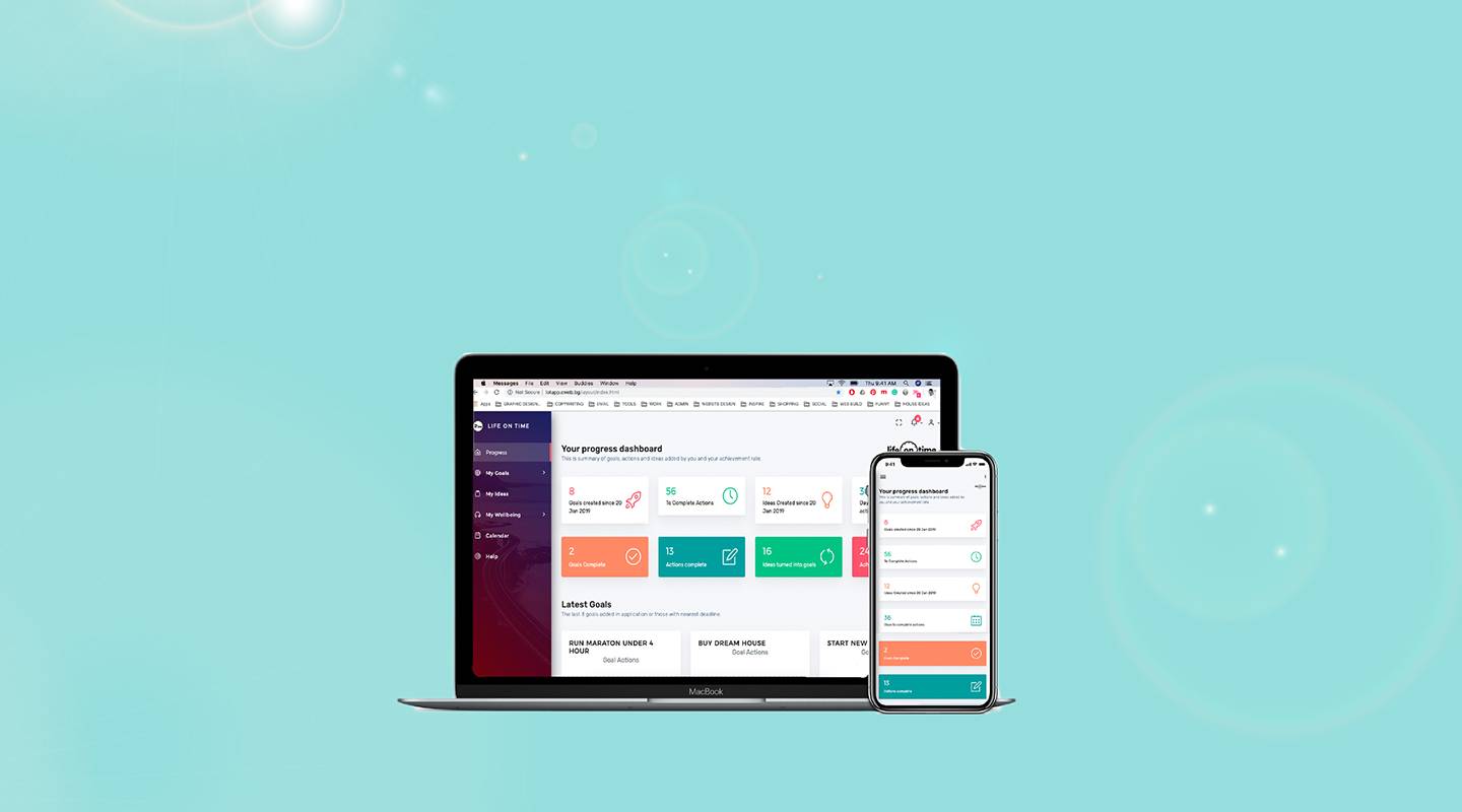 Life on Time / Student Wellbeing & Personal Development App